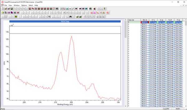 Specific Process Knowledge/Characterization/XPS/Export2CasaXPS - LabAdviser